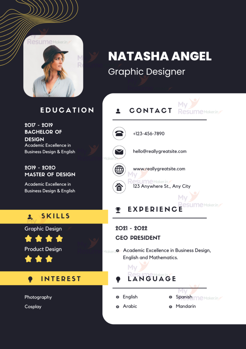 Sample Resumes - My Resume Maker
